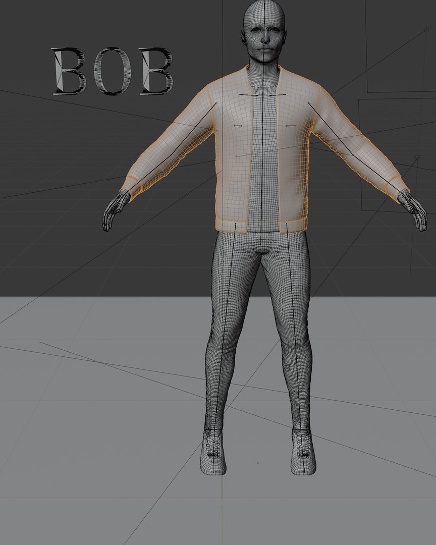 3D Realistic Character BOB 3D Model - TurboSquid 2254680