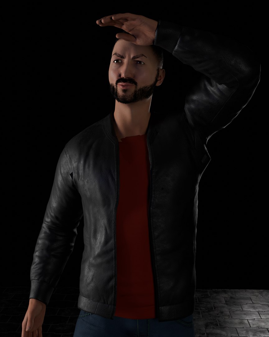 Realistic Character BOB 3D Model - TurboSquid 2254680