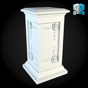 Pedestal 3D Models for Download | TurboSquid