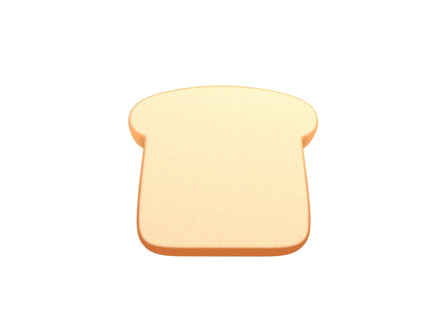 3D Bread Cartoon - TurboSquid 1415810