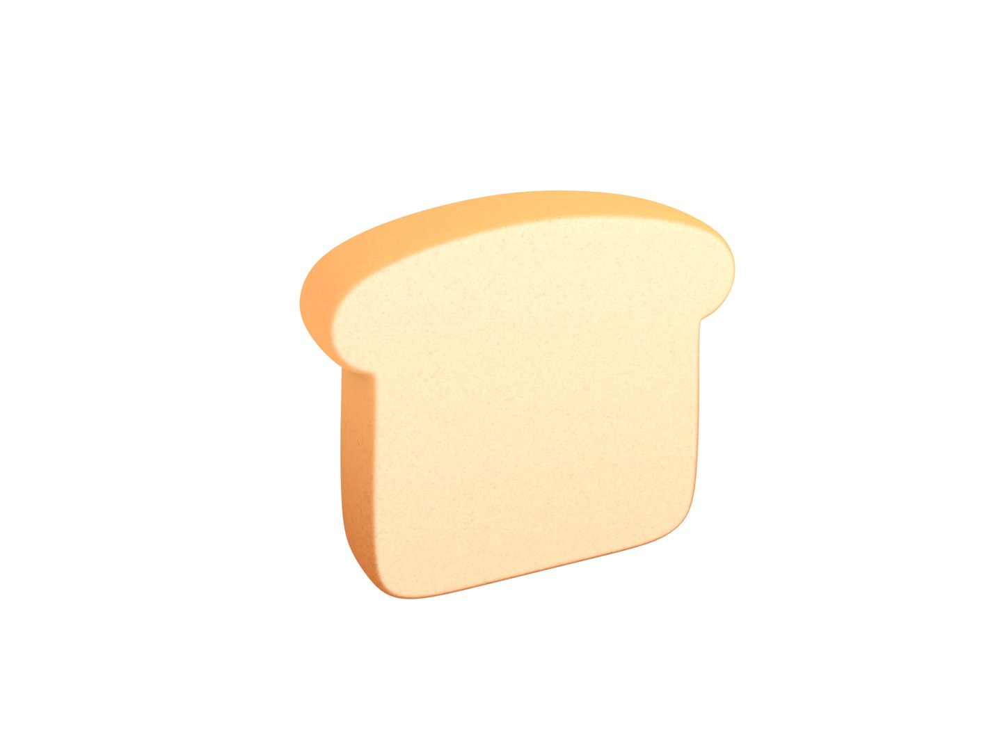 3D Bread Cartoon - TurboSquid 1415810