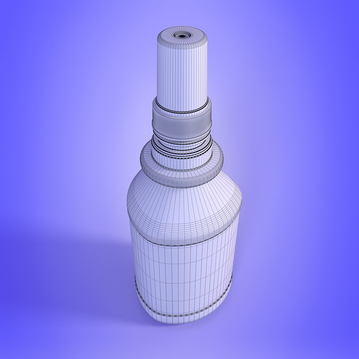 3D orasept spray medicine bottle - TurboSquid 1323608