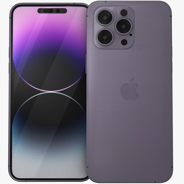 modelo 3d iPhone 14 Pro Max Todos los colores - TurboSquid 2118044