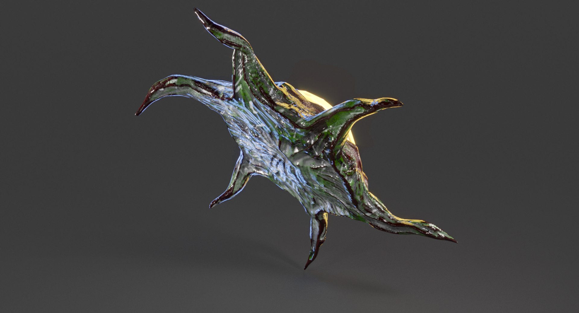 Brain Monster 3D Model - TurboSquid 1279640