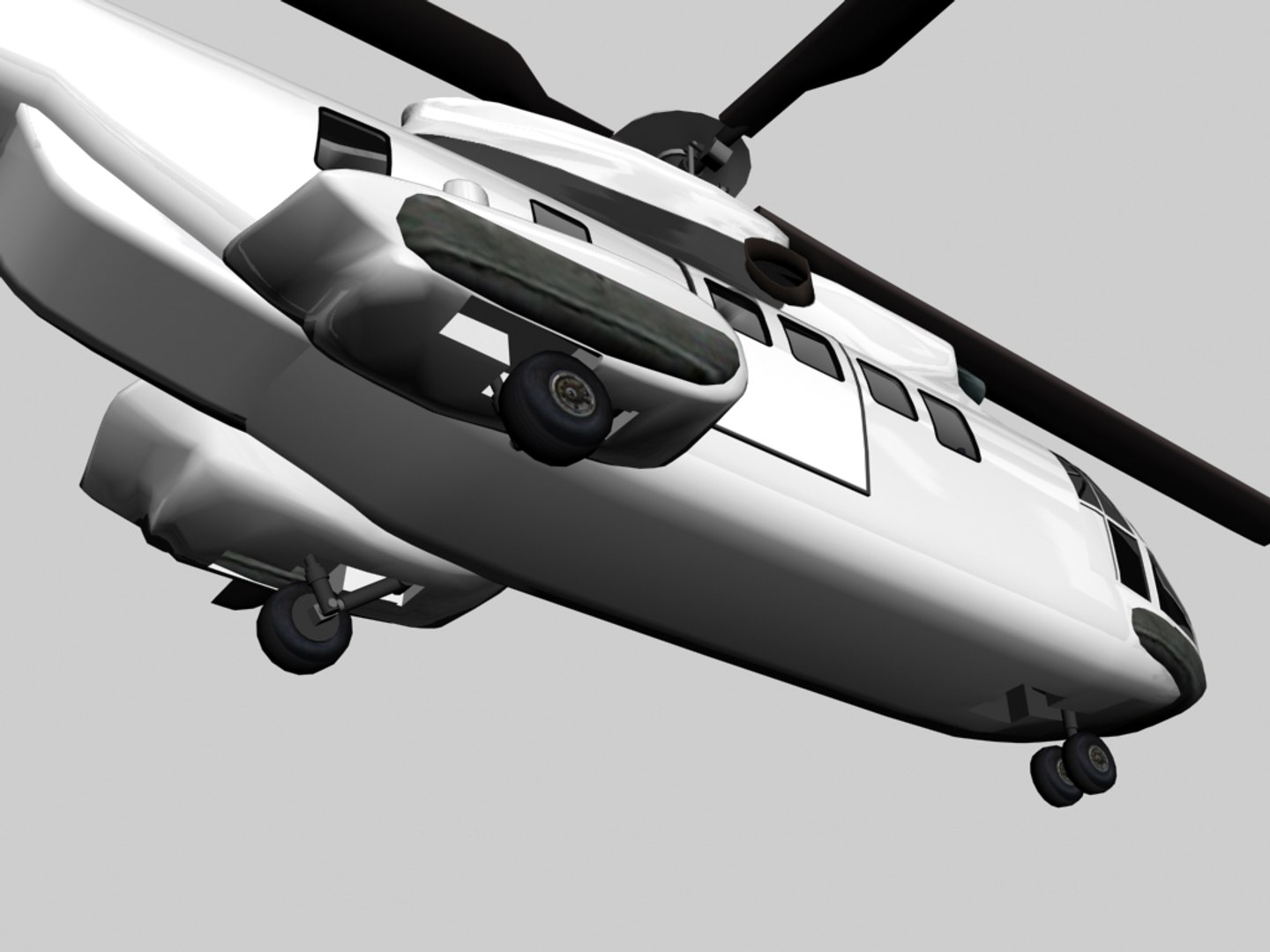 Aerospatiale Super Puma Generic 3d Model