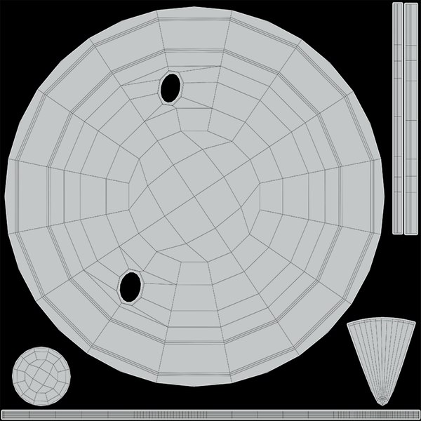 Button pins 3D model - TurboSquid 1693197