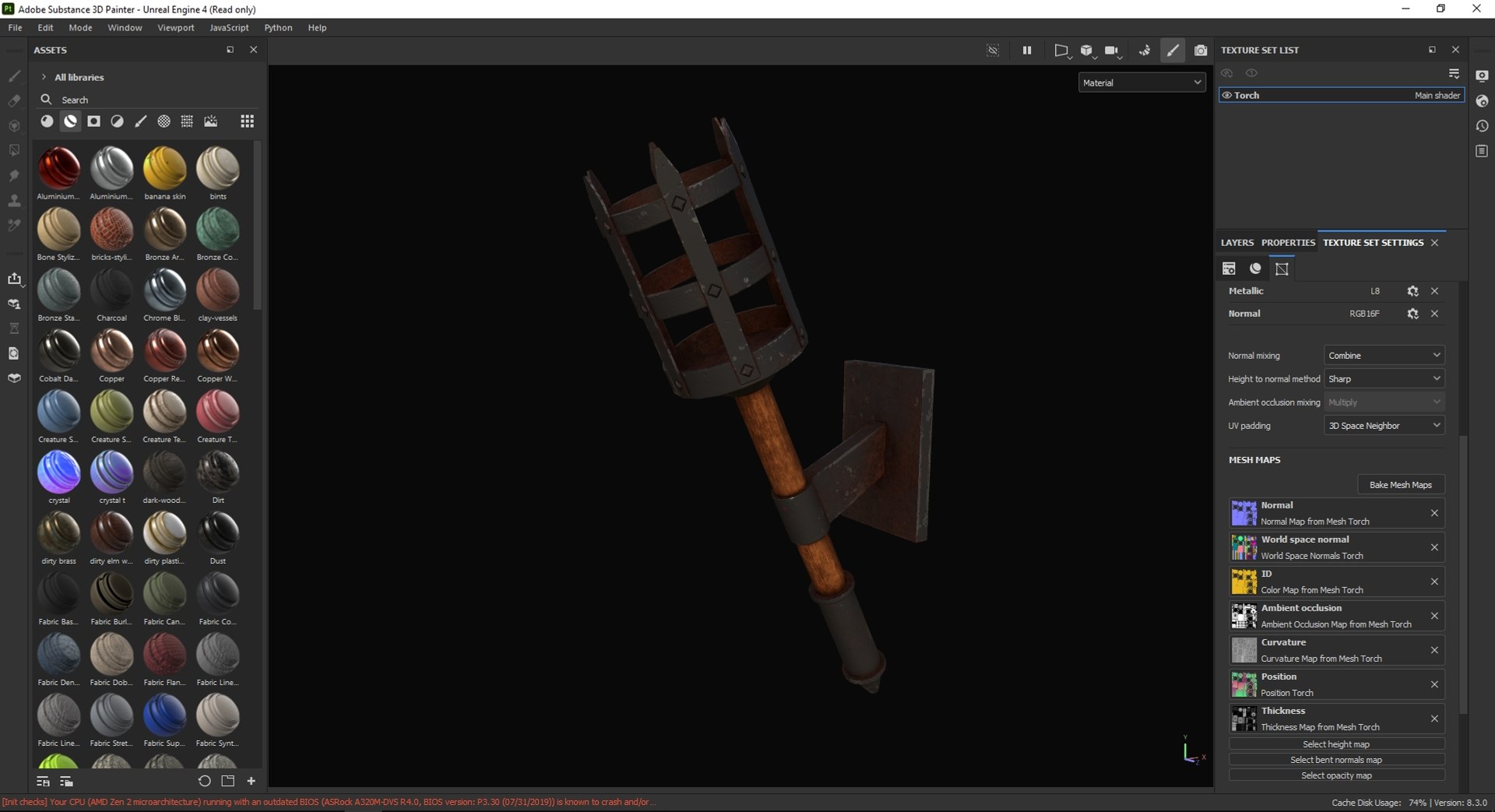 Torch 3D Model - TurboSquid 2104669