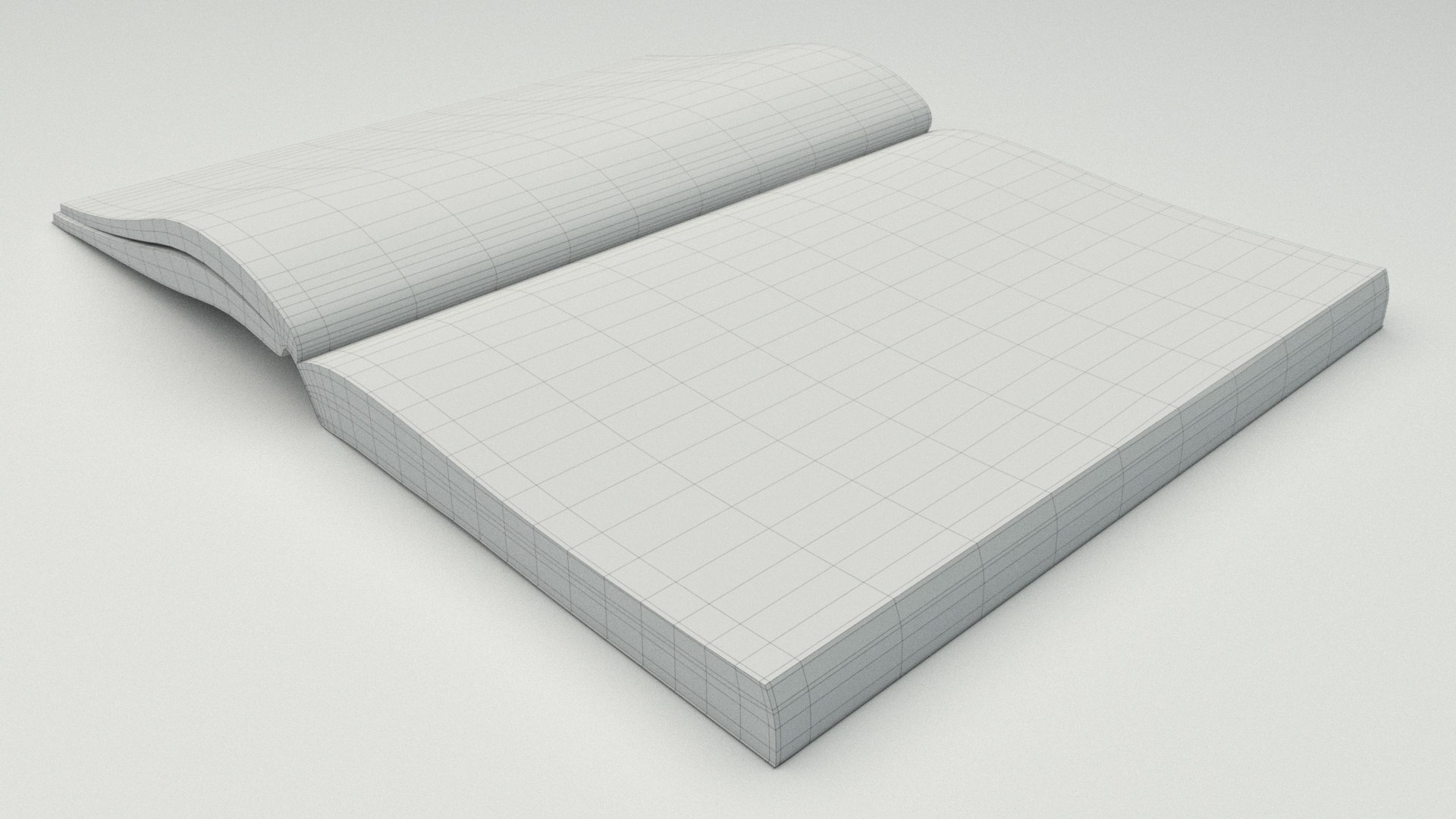 3D Book Open Softcover Model - TurboSquid 1679286