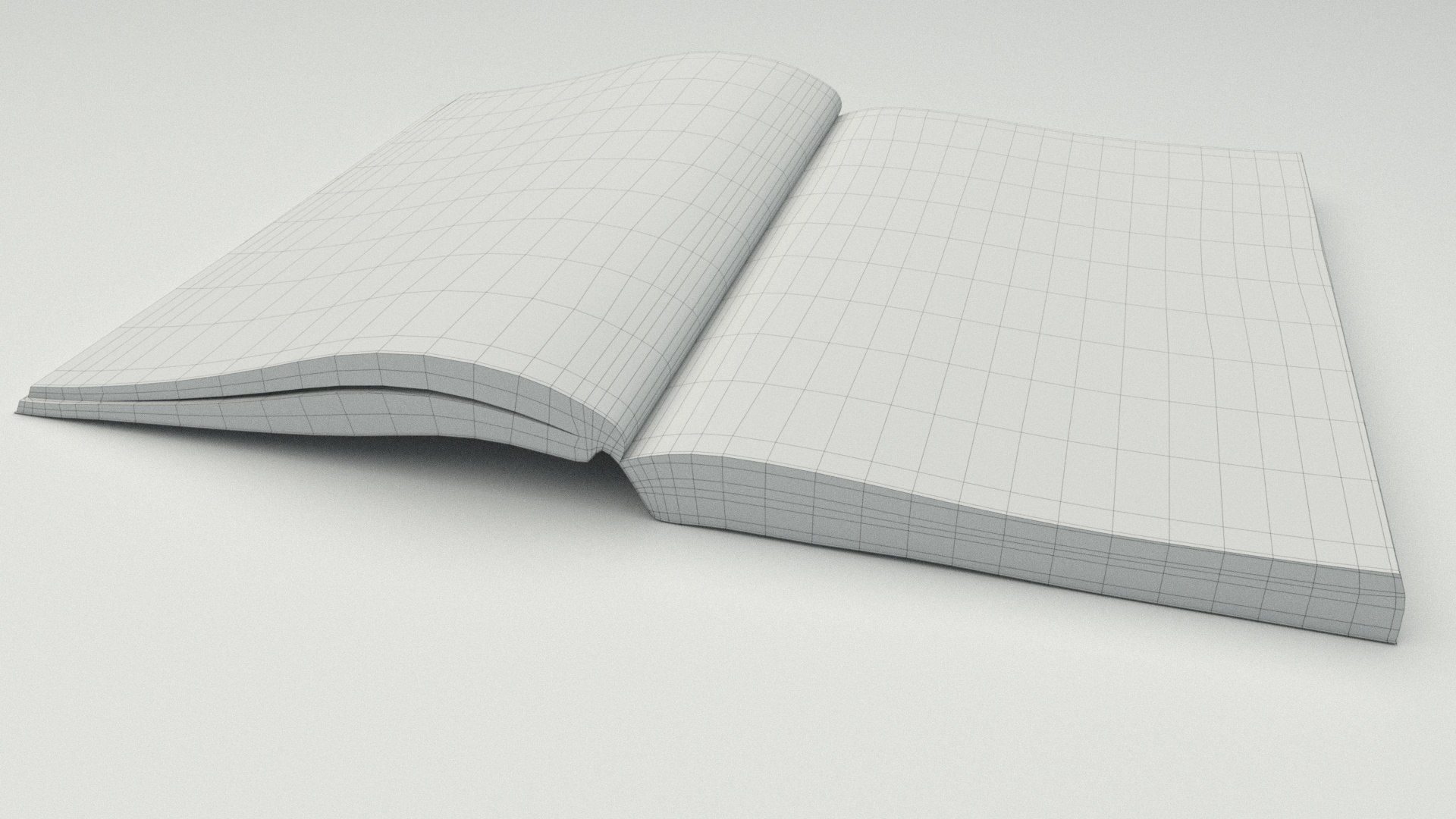 3D Book Open Softcover Model - TurboSquid 1679286