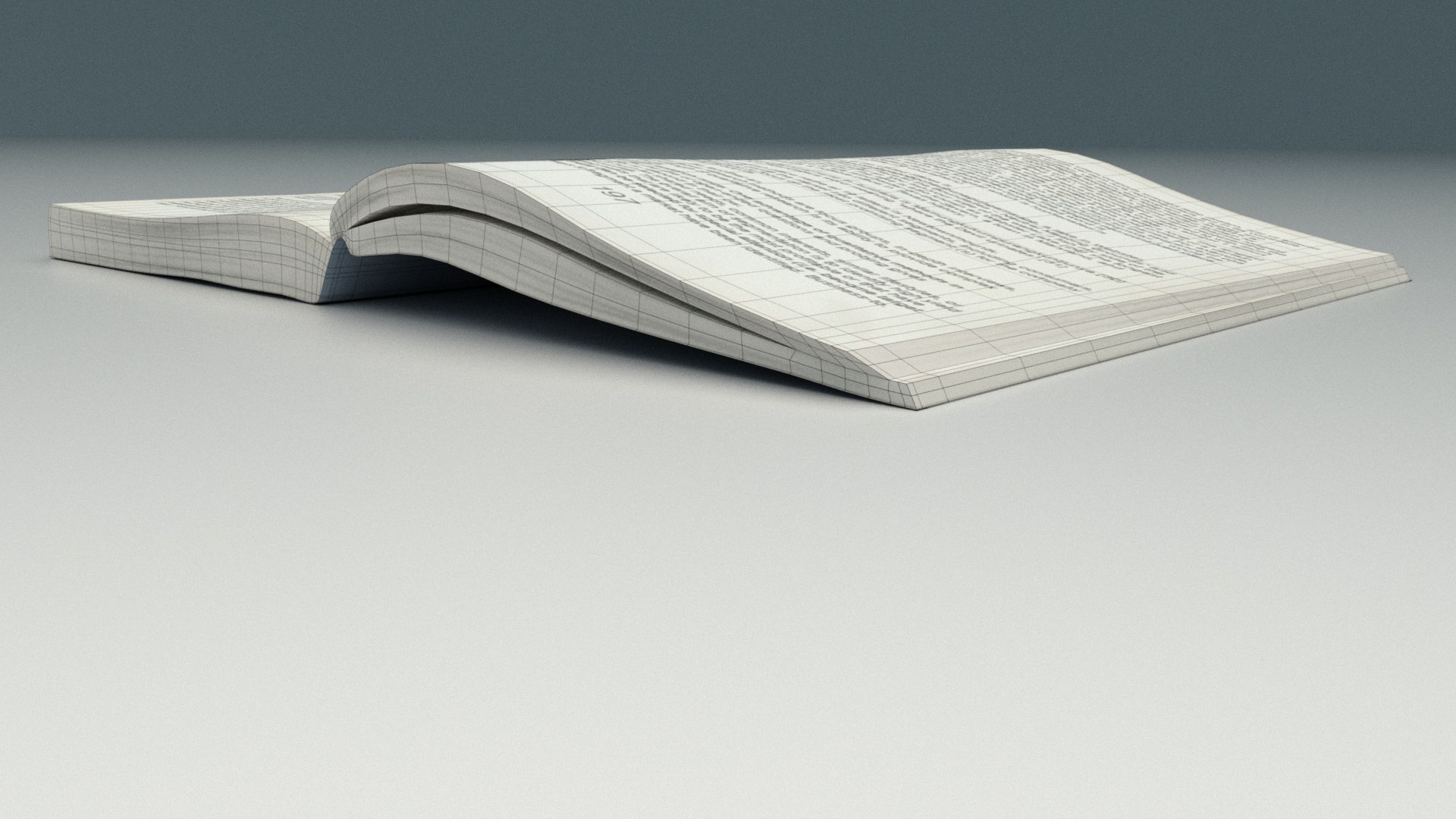 3D Book Open Softcover Model - TurboSquid 1679286