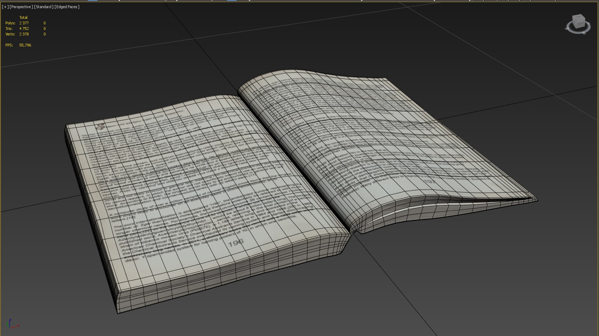 3D Book Open Softcover Model - TurboSquid 1679286