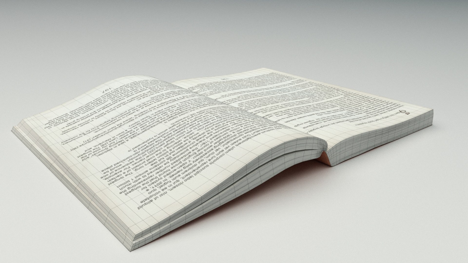 3D Book Open Softcover Model - TurboSquid 1679286