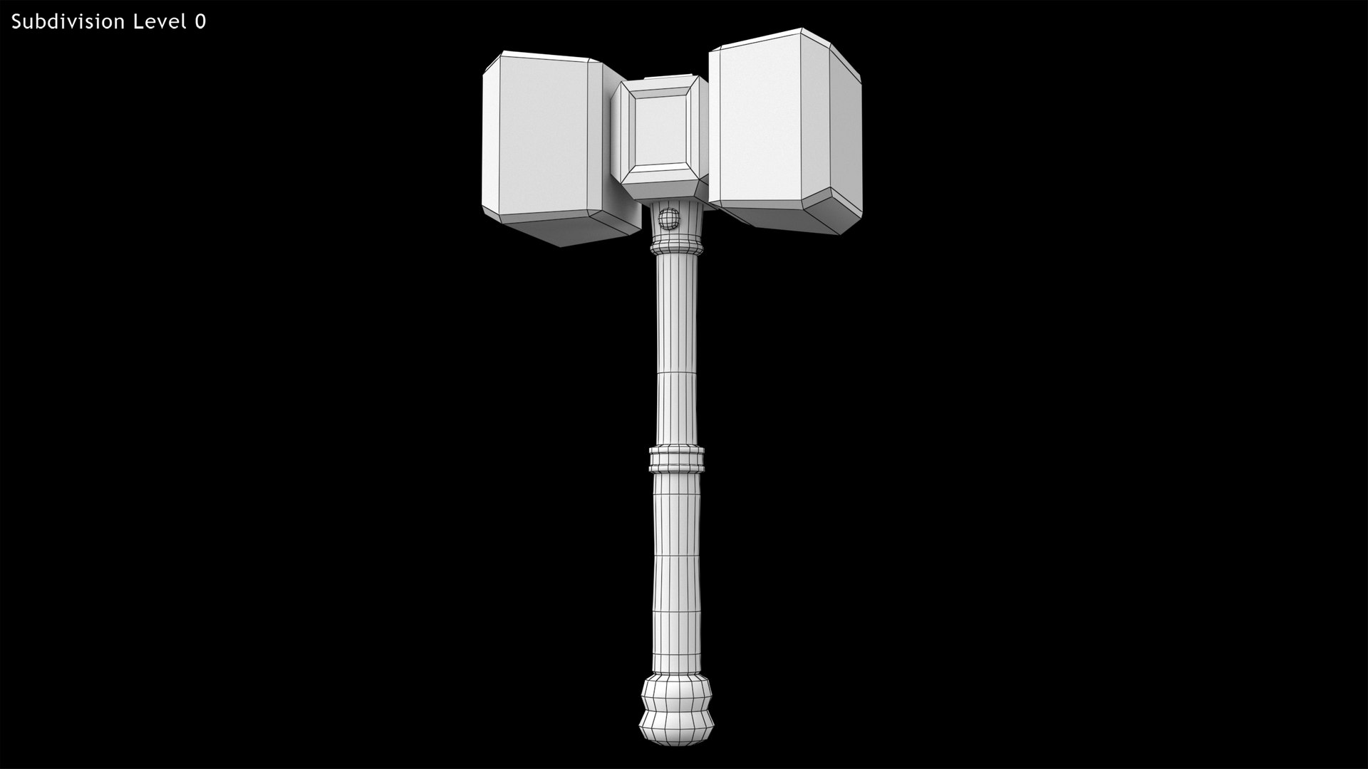 Stylized Hammer 3D model - TurboSquid 2150521