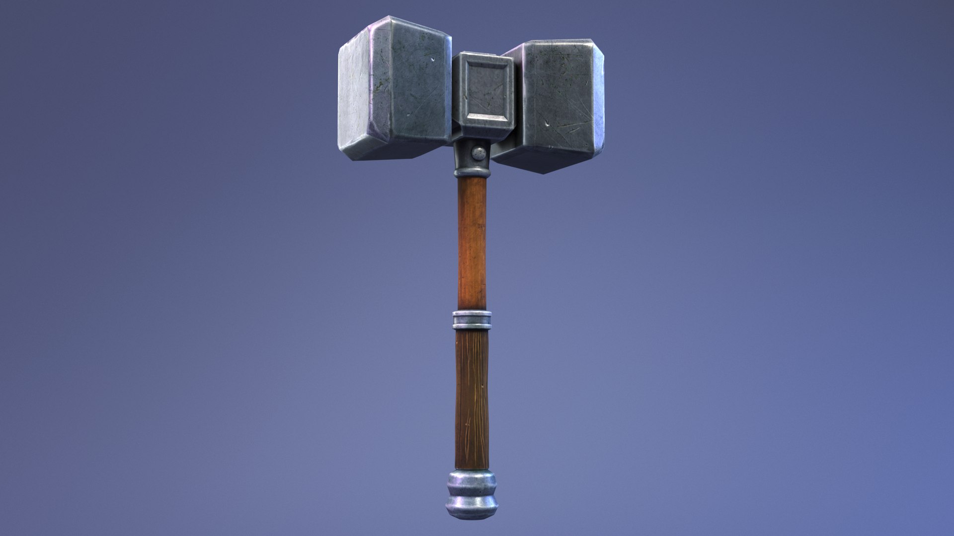 Stylized Hammer 3D model - TurboSquid 2150521