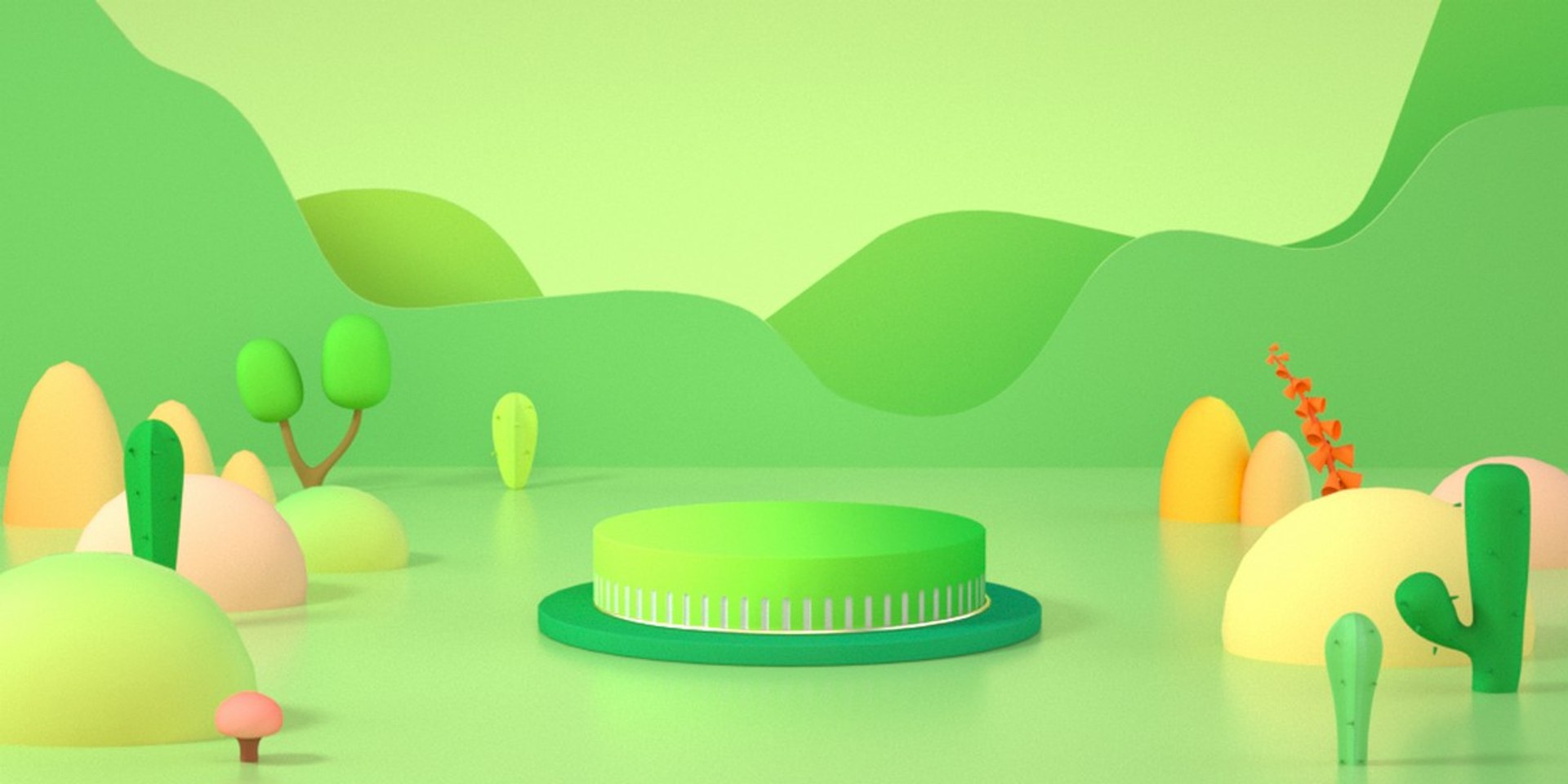 C4d Spring Plant 3D - TurboSquid 2101806