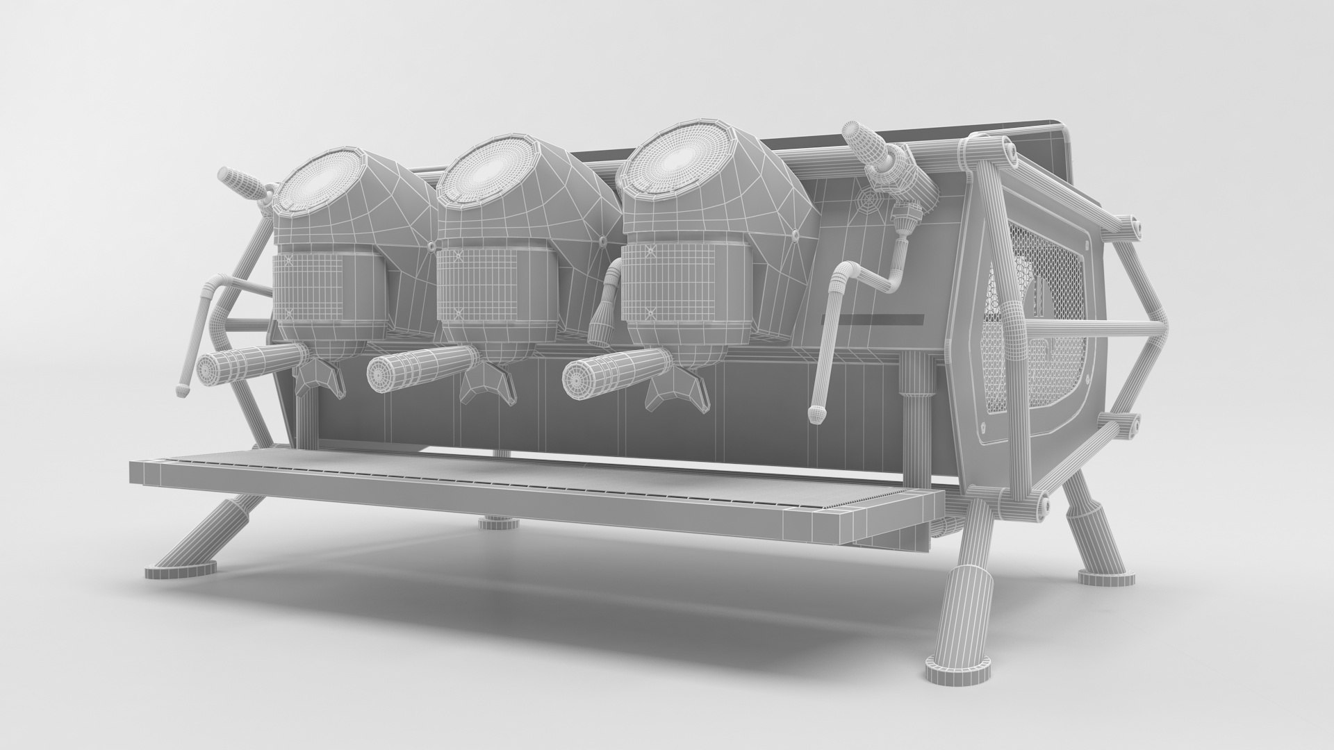 Sanremo Coffee Machine Cafe 3D Model - TurboSquid 1511376