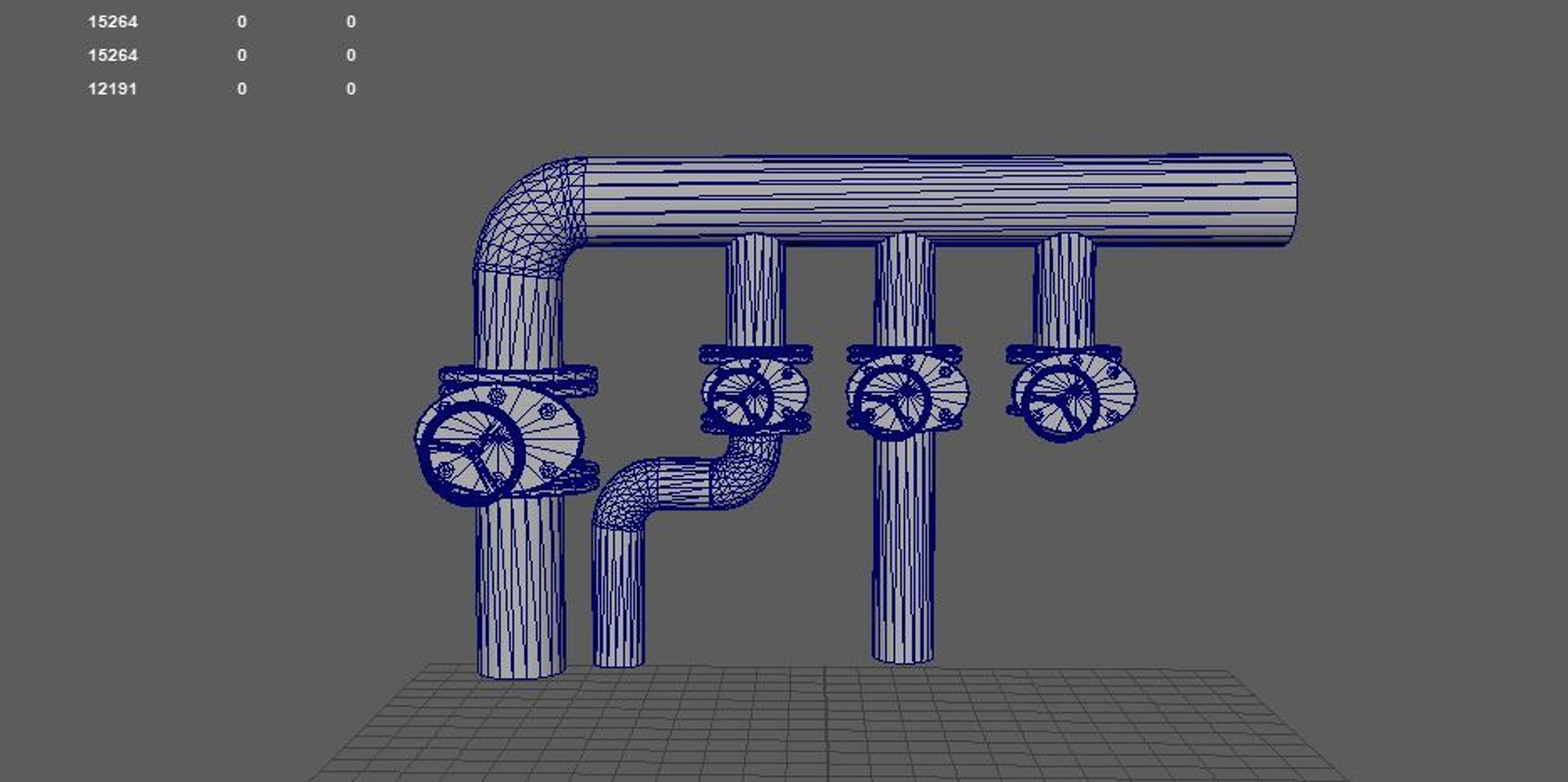 3D Rusty Pipes 3D Model - TurboSquid 2356587