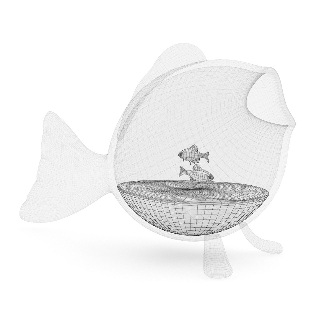 Fish Aquarium 3d Max