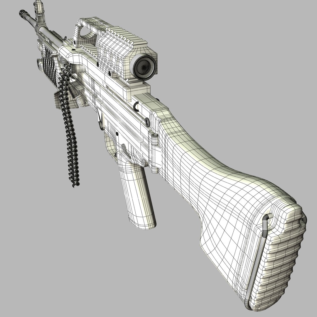 Max Heckler Koch Mg4 Machine Gun