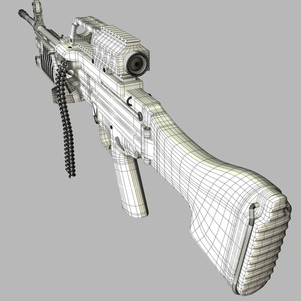 max heckler koch mg4 machine gun