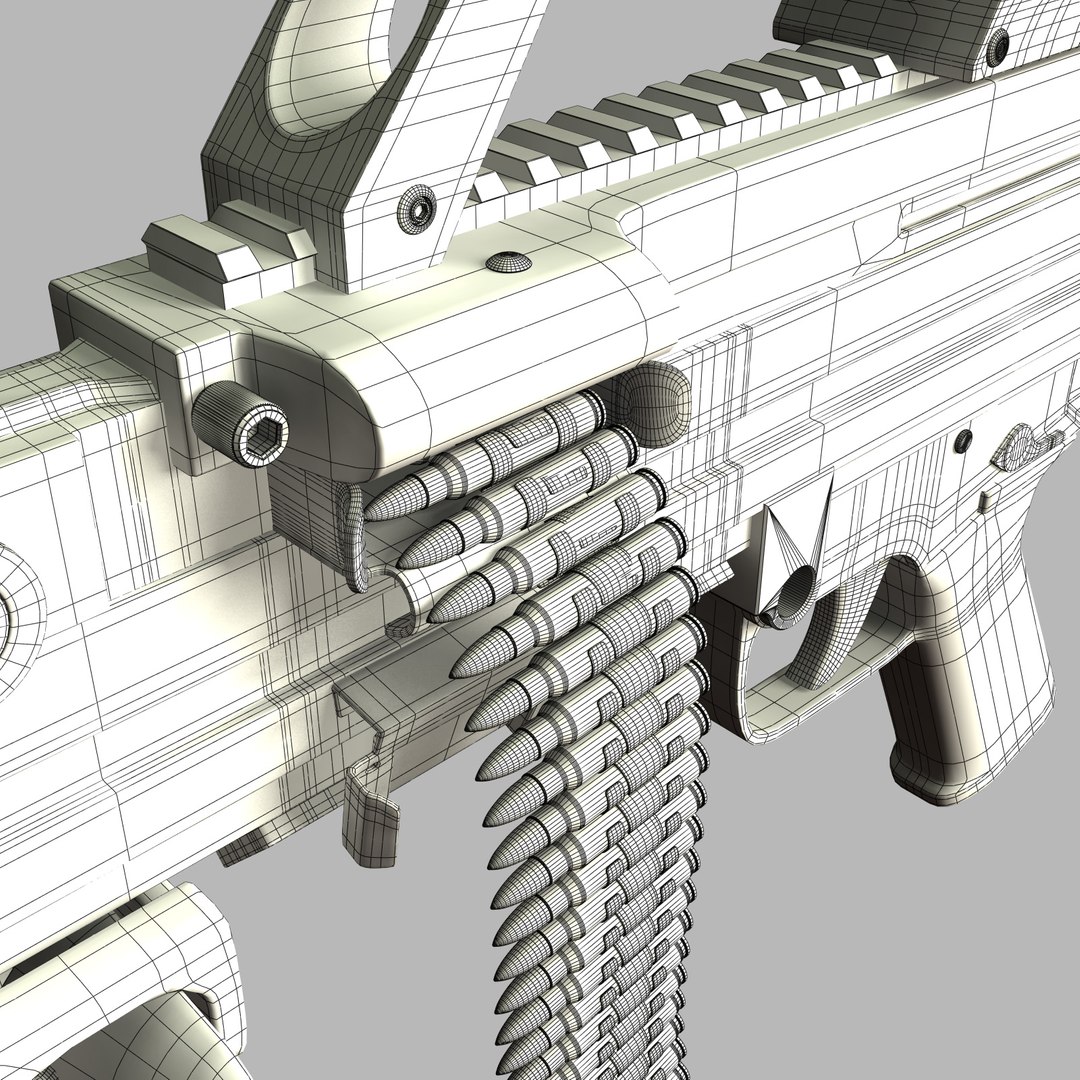Max Heckler Koch Mg4 Machine Gun
