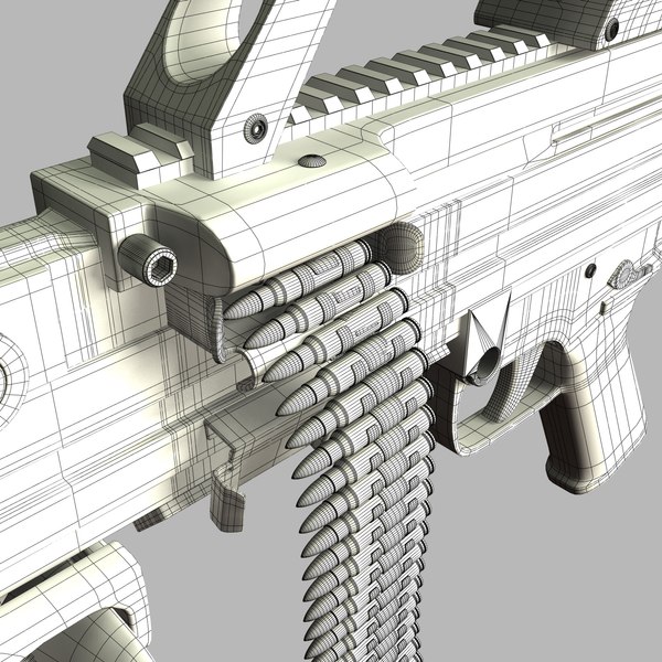 max heckler koch mg4 machine gun