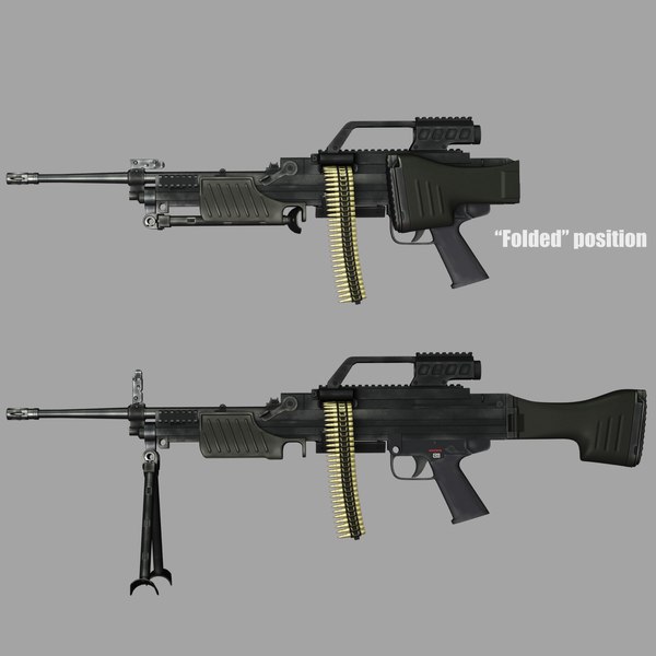 max heckler koch mg4 machine gun