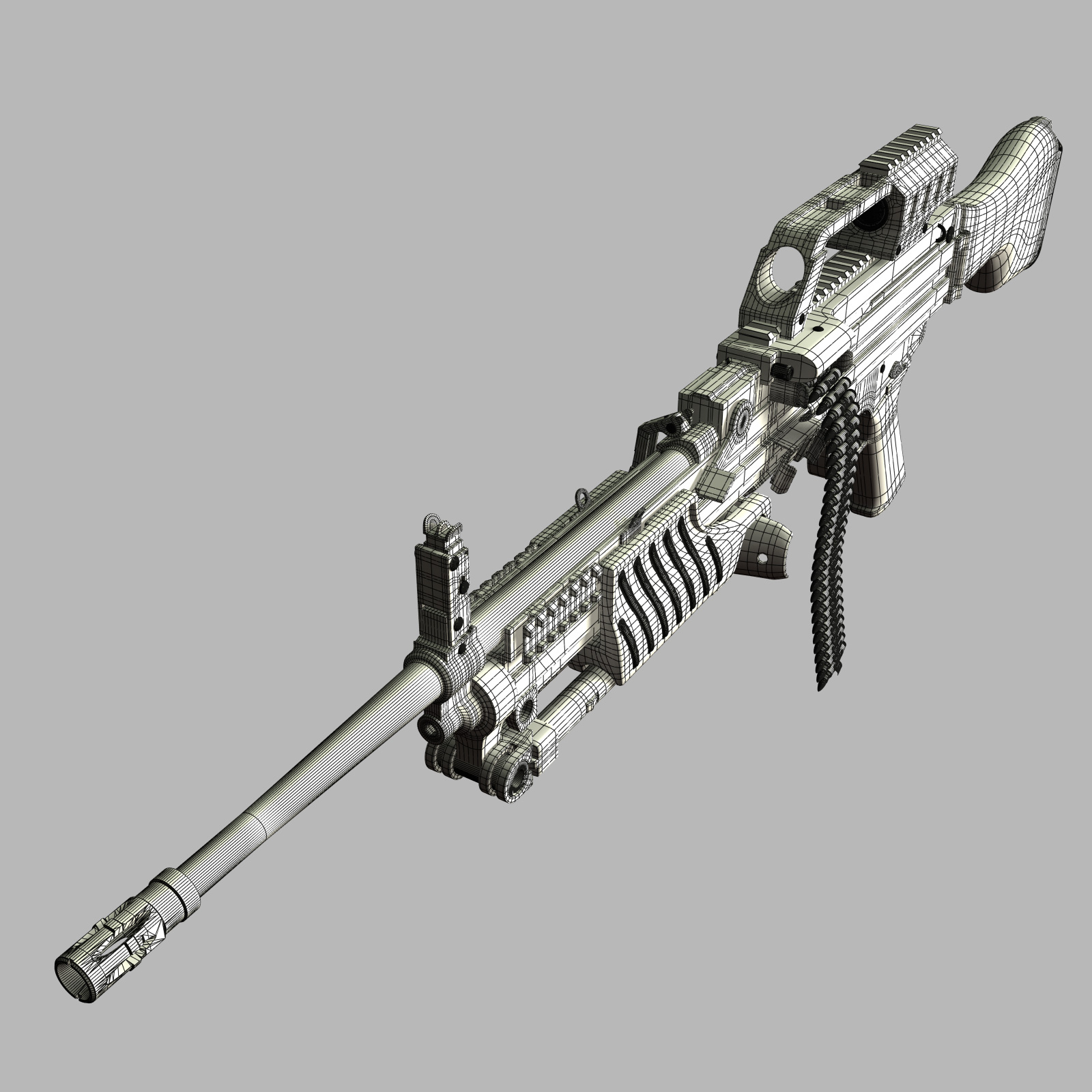 max heckler koch mg4 machine gun