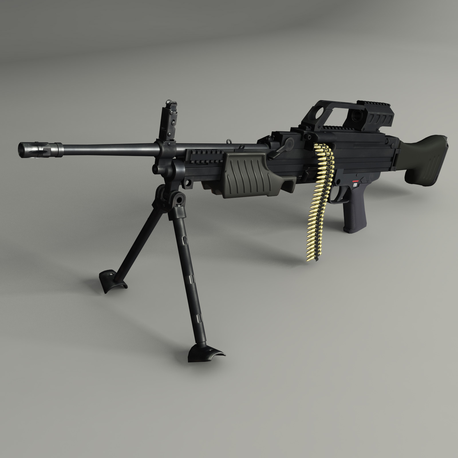 max heckler koch mg4 machine gun