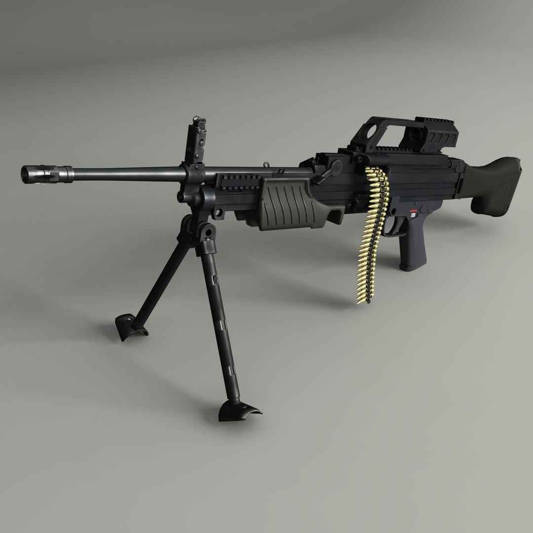 Max Heckler Koch Mg4 Machine Gun