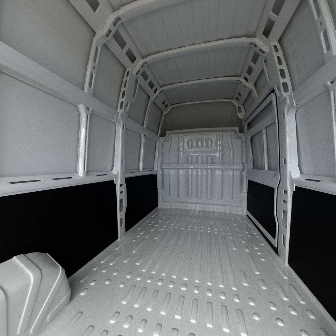 2024 Peugeot BOXER L4H3 Detailed Interior Model - TurboSquid 2343329