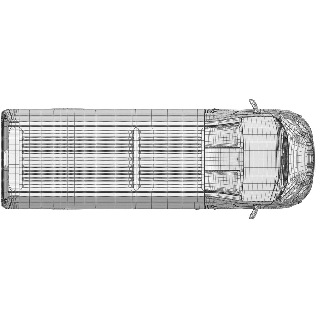 2024 Peugeot BOXER L4H3 Detailed Interior Model - TurboSquid 2343329