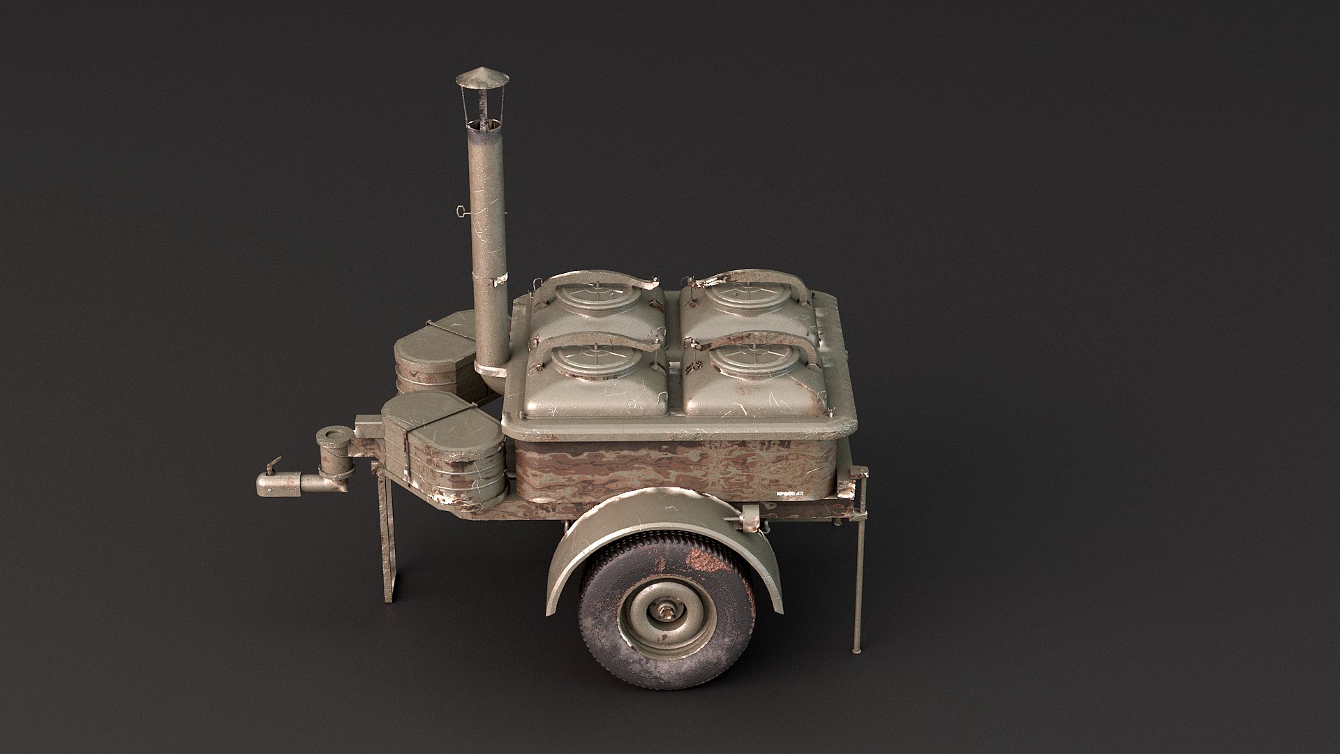 3D Military Field Kitchen - TurboSquid 2065604