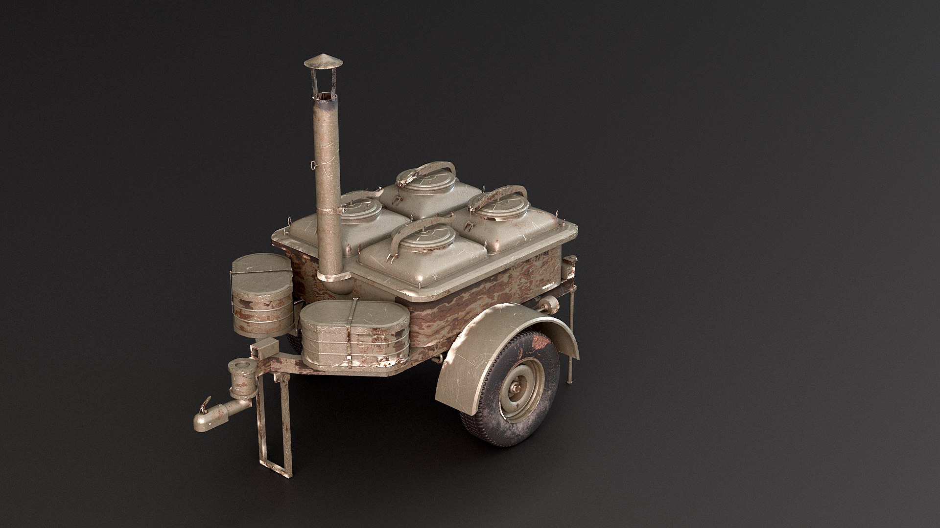 3D Military Field Kitchen - TurboSquid 2065604