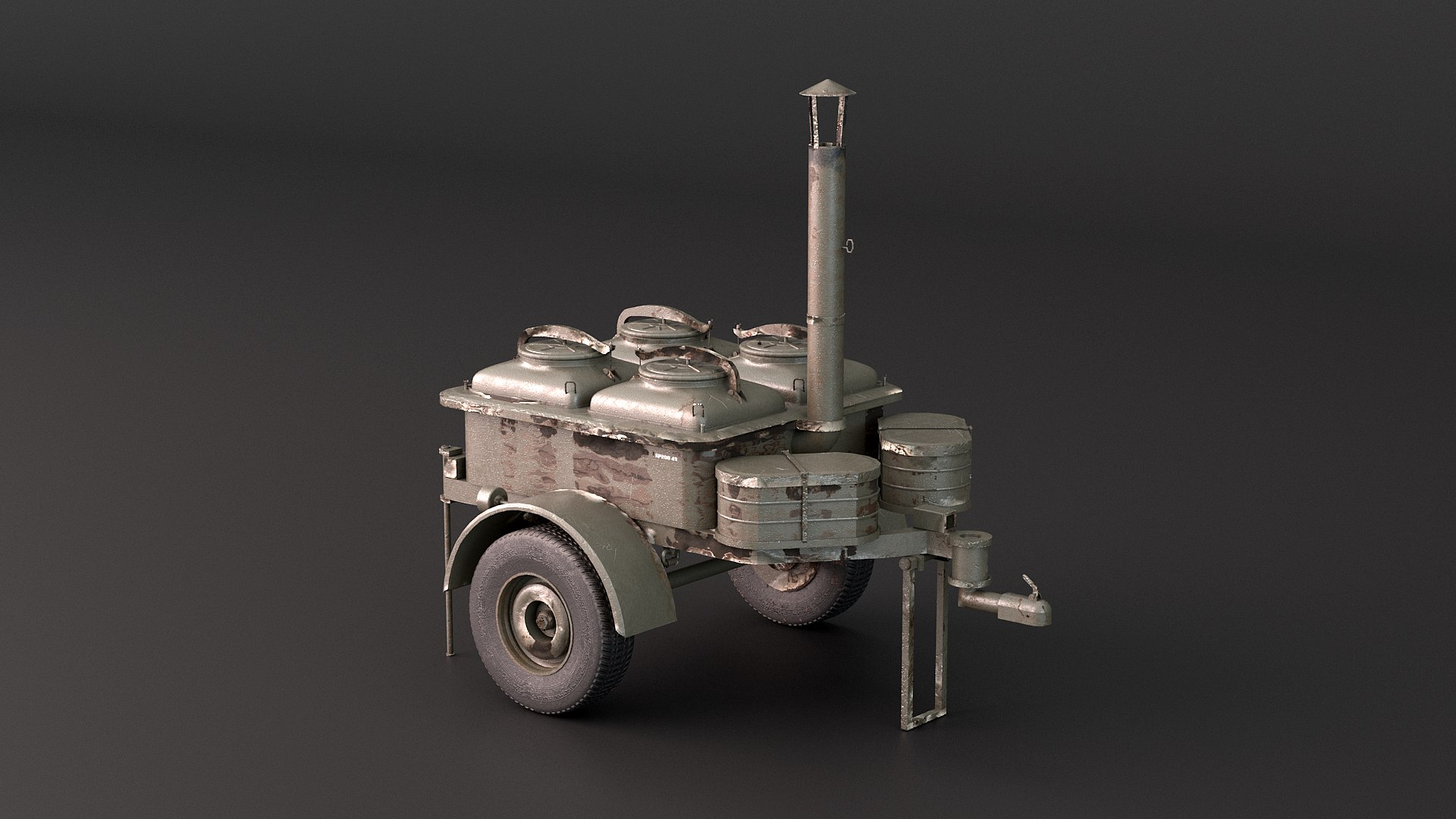 3D Military Field Kitchen - TurboSquid 2065604