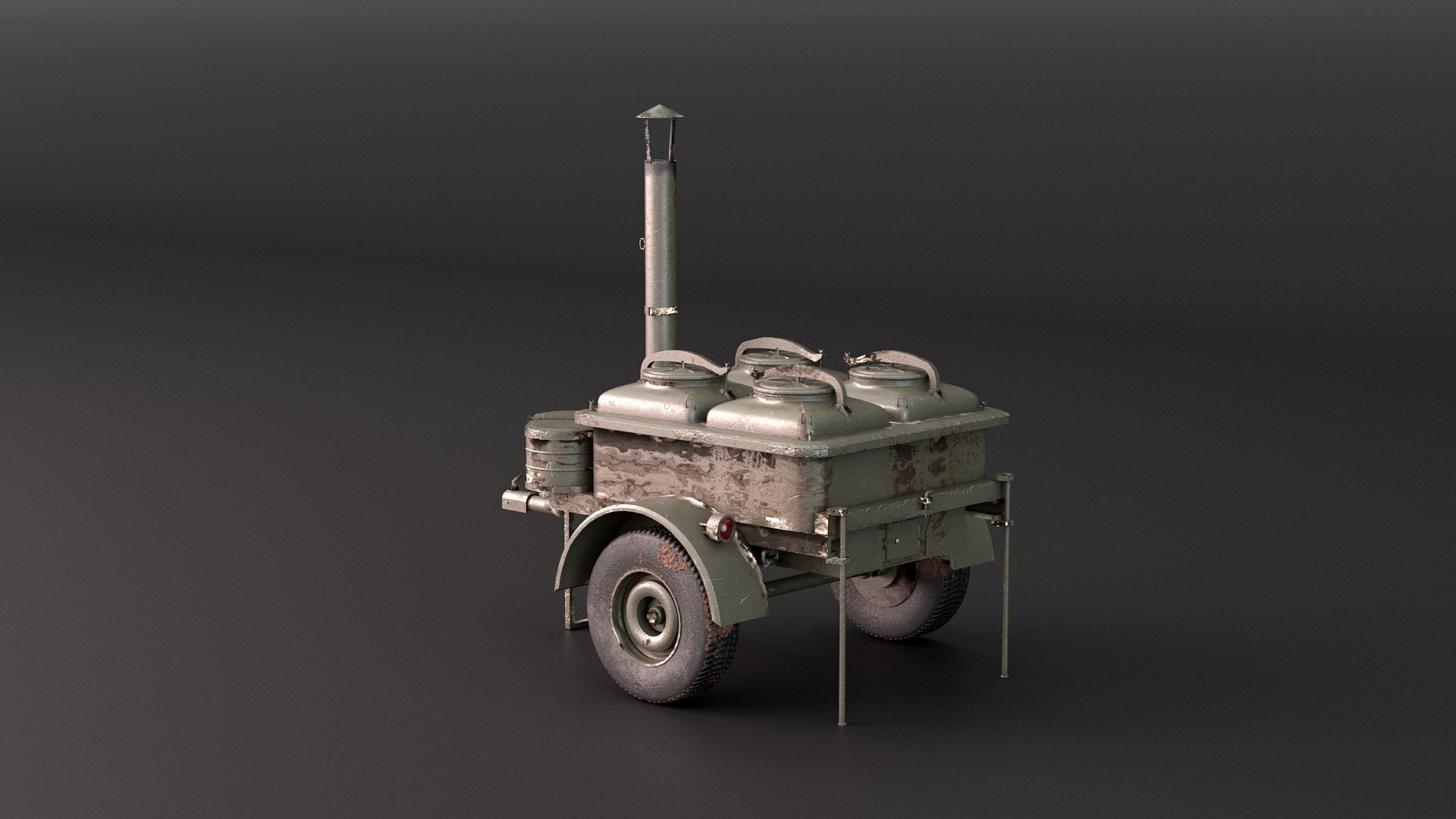 3D Military Field Kitchen - TurboSquid 2065604