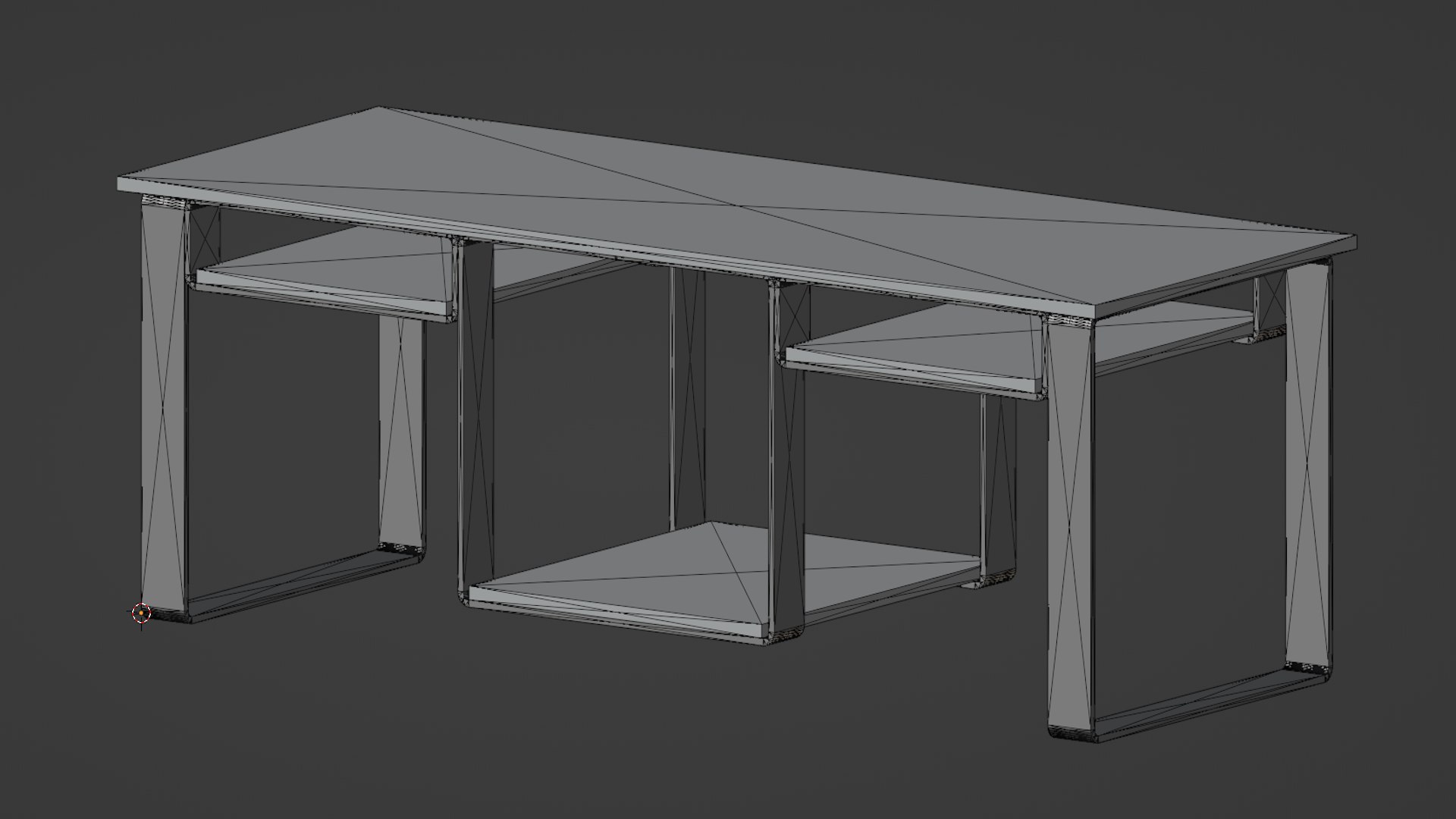Free 3D Wood Sheet Metal AV Table - TurboSquid 2098147