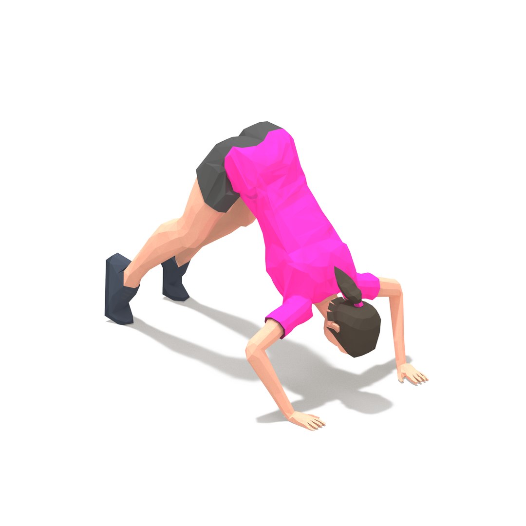 3D animations exercise woman - TurboSquid 1706663