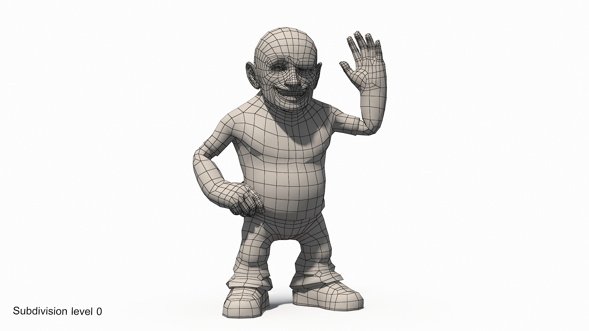 Cartoon man 3D model - TurboSquid 1817189