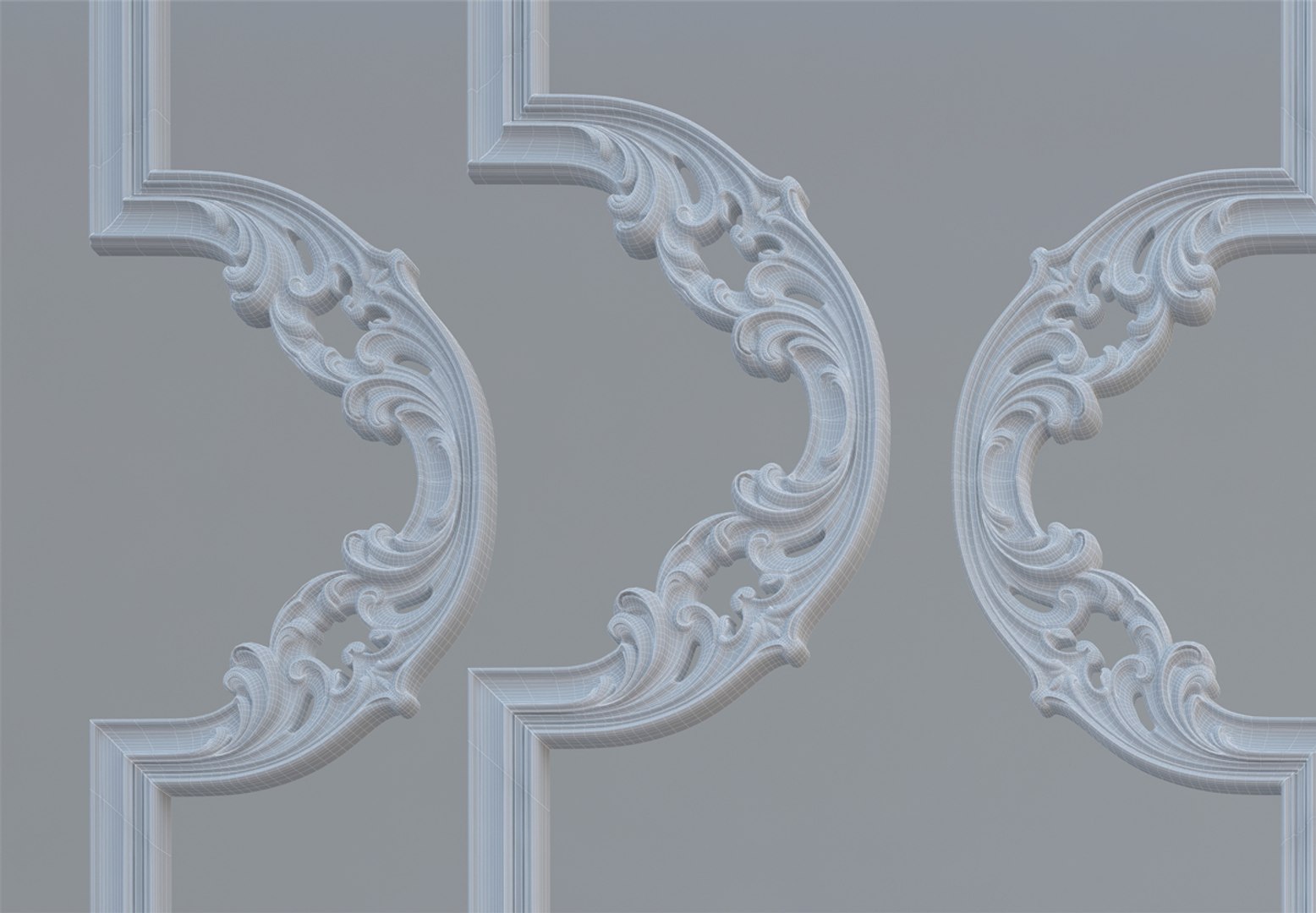 Classical Moulding 3d Model