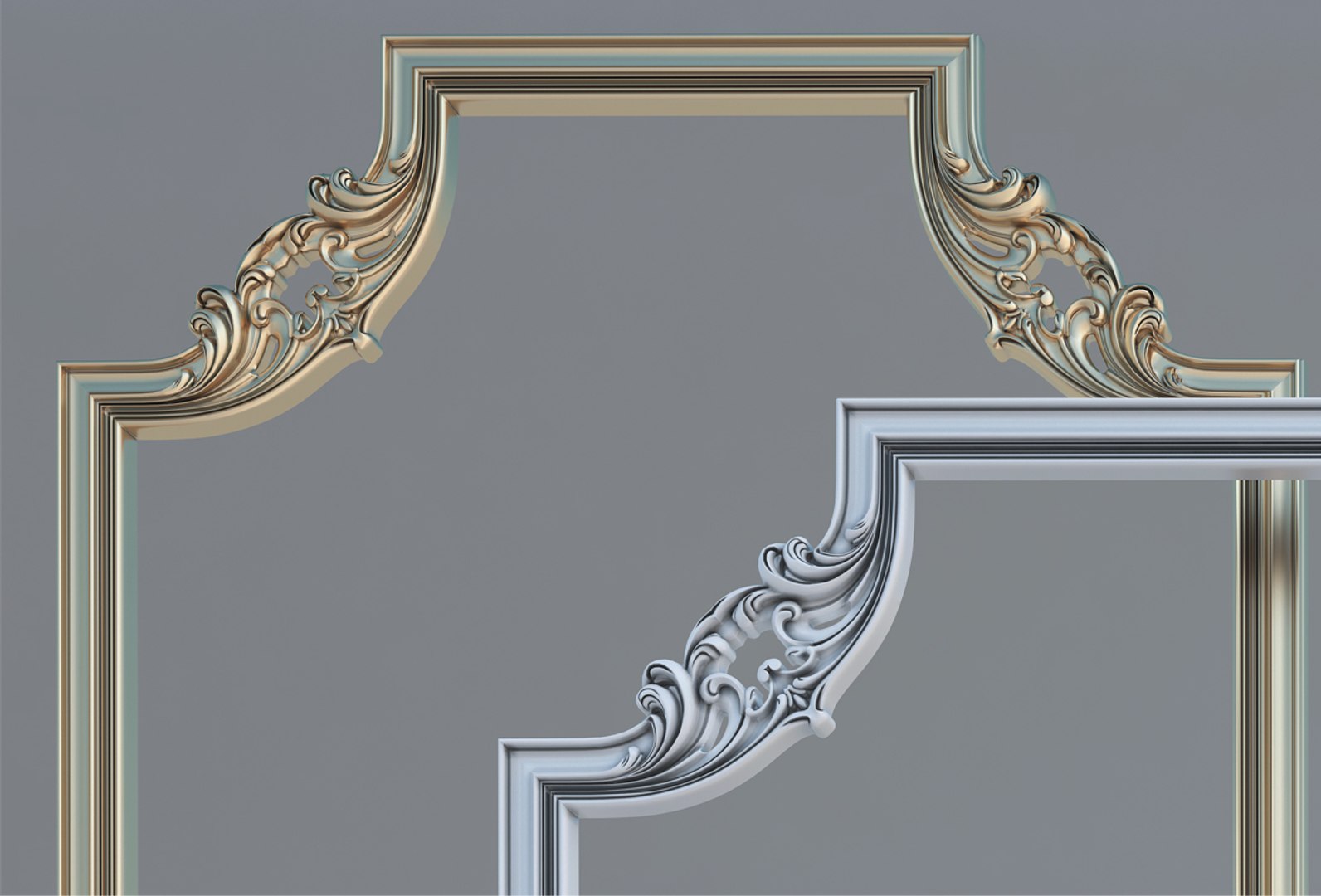 Classical Moulding 3d Model