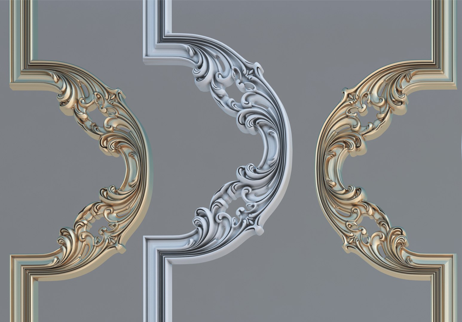Classical Moulding 3d Model
