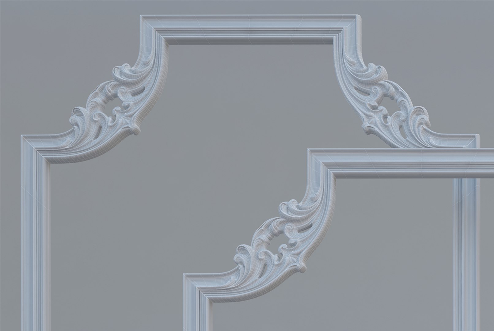 Classical Moulding 3d Model