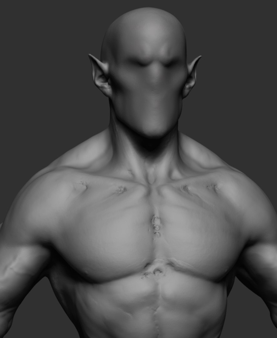 3D Model Stylized Body - TurboSquid 1282270