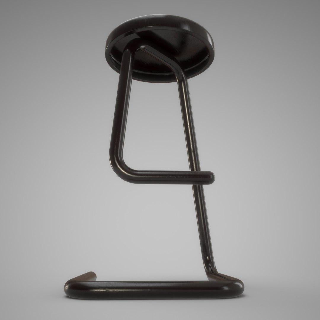 Haworth K700 Paperclip Stool 3d Max