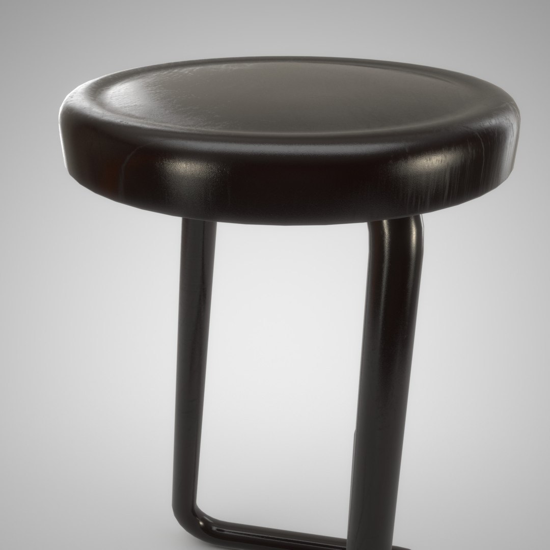 Haworth K700 Paperclip Stool 3d Max