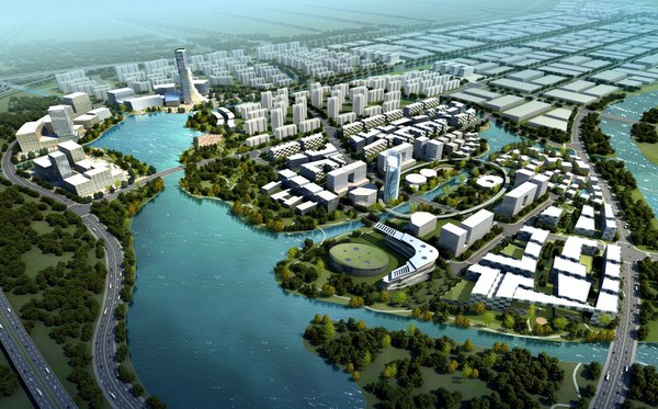 max cityscape architectures road