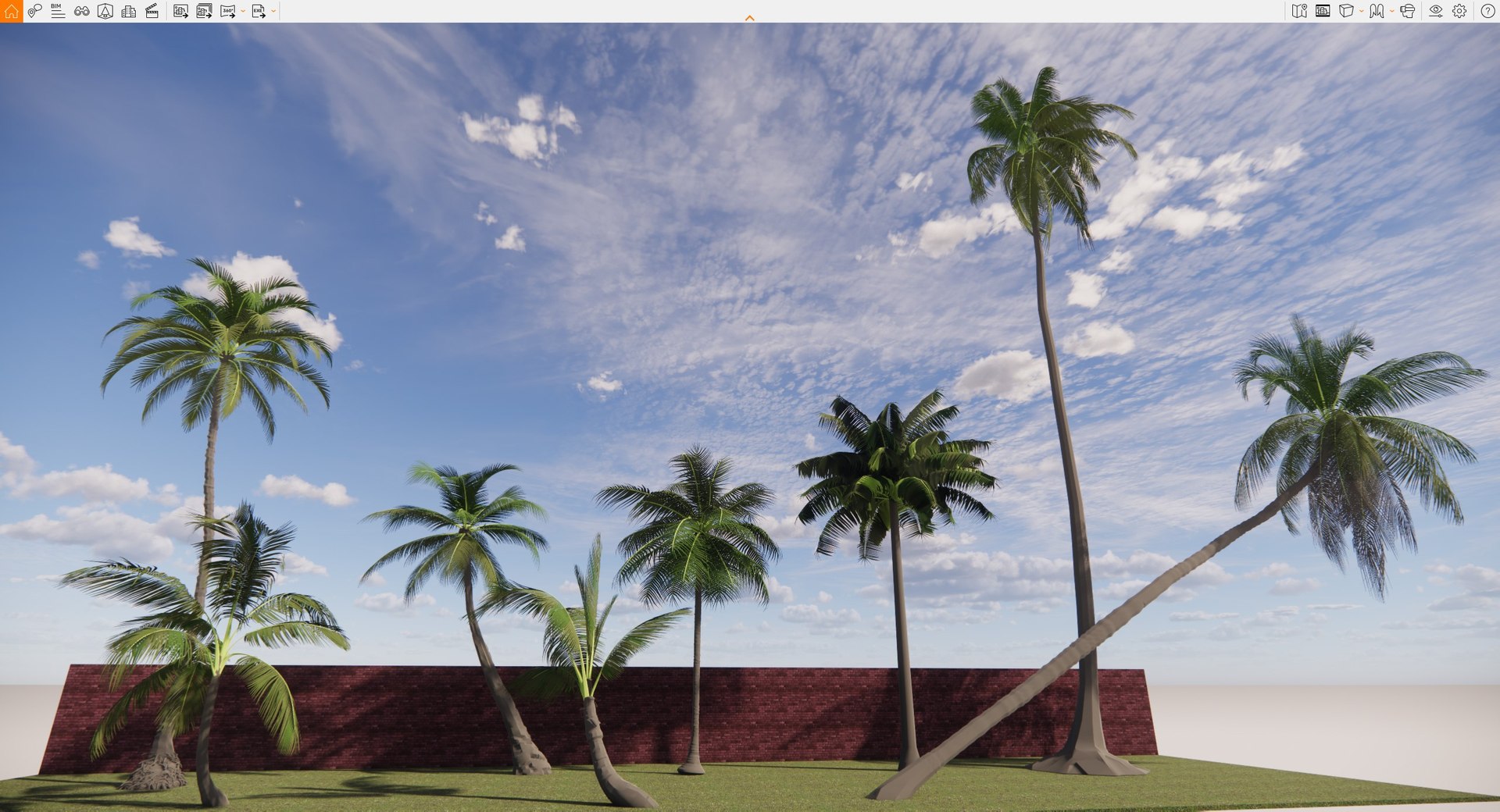 modelo 3d Coconut Trees - TurboSquid 2014721