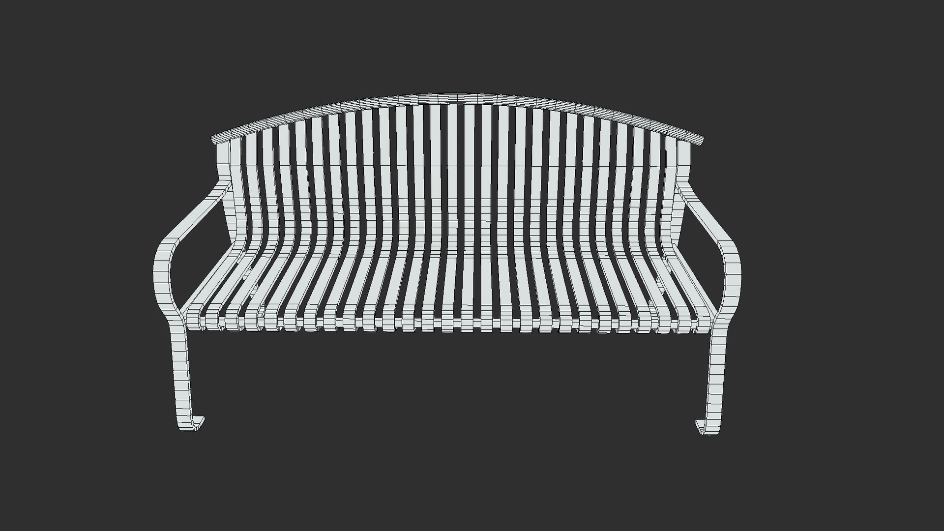 3D Model 10 Benches Low Poly PBR Realistic Collection - TurboSquid 1930646