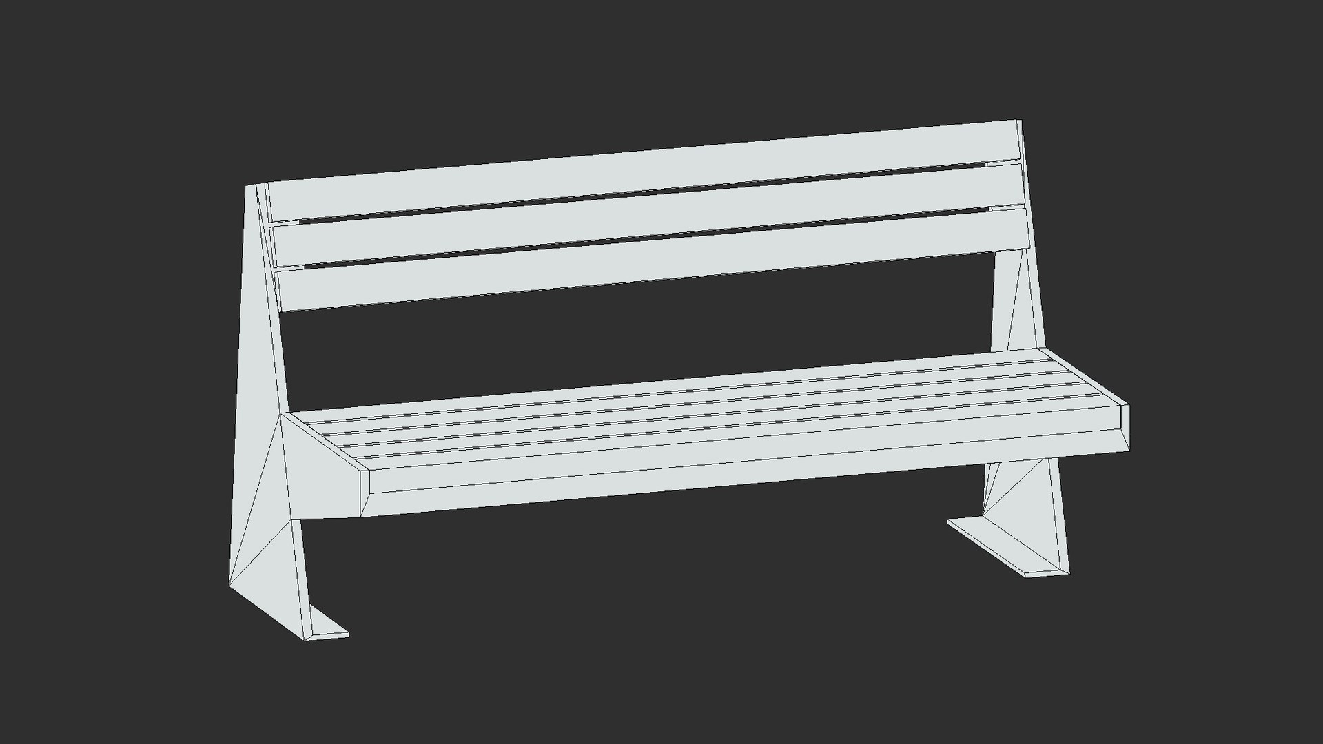 3D Model 10 Benches Low Poly PBR Realistic Collection - TurboSquid 1930646